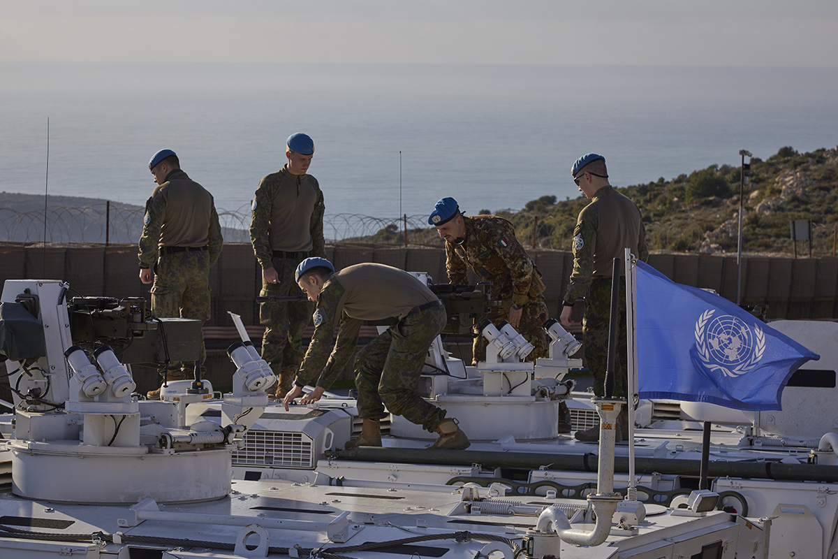 Italian and Finnish peacekeepers train to enhance interoperability | UNIFIL