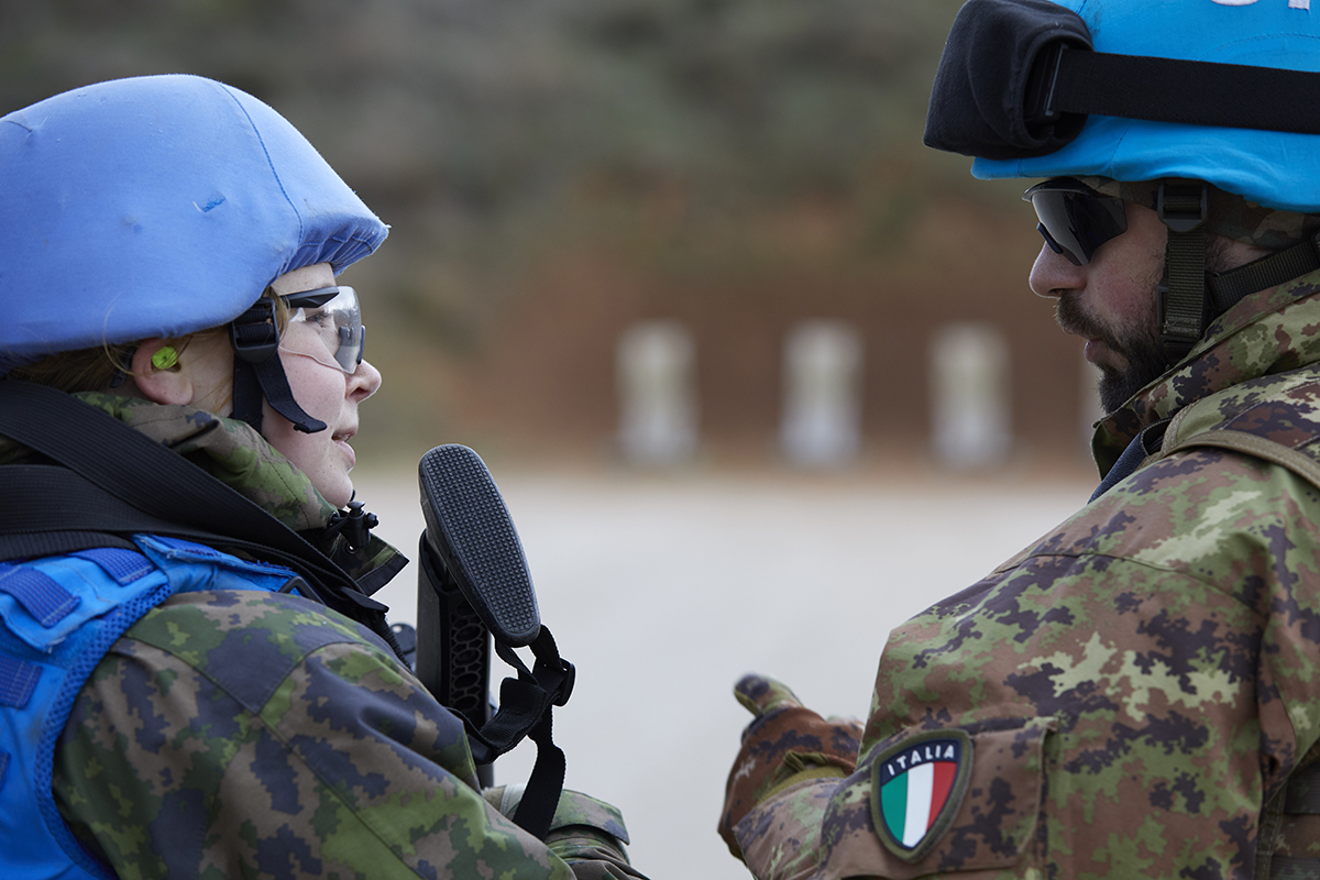 Italian and Finnish peacekeepers train to enhance interoperability | UNIFIL