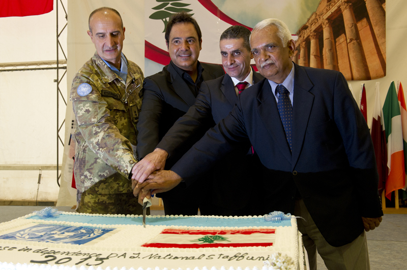 Assi El Hellani celebrates Lebanese Independence with UNIFIL | UNIFIL