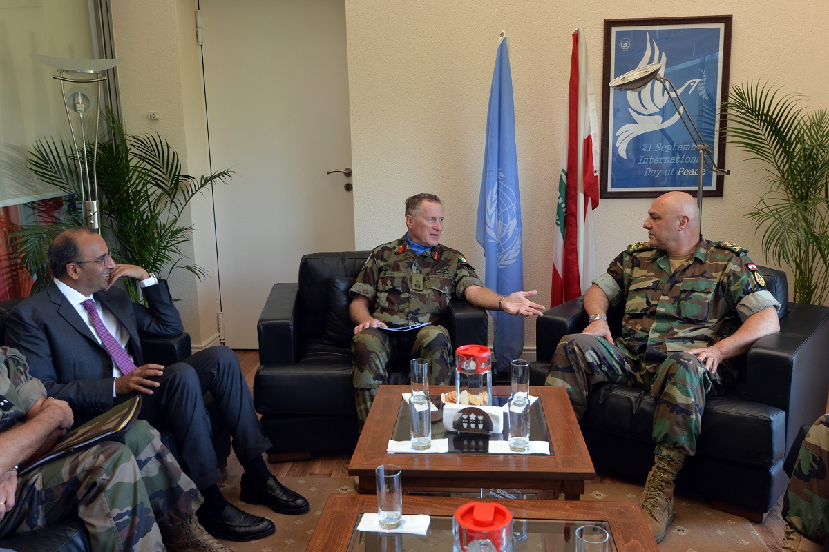 LAF Commander General Aoun discusses enhanced coordinated efforts with ...