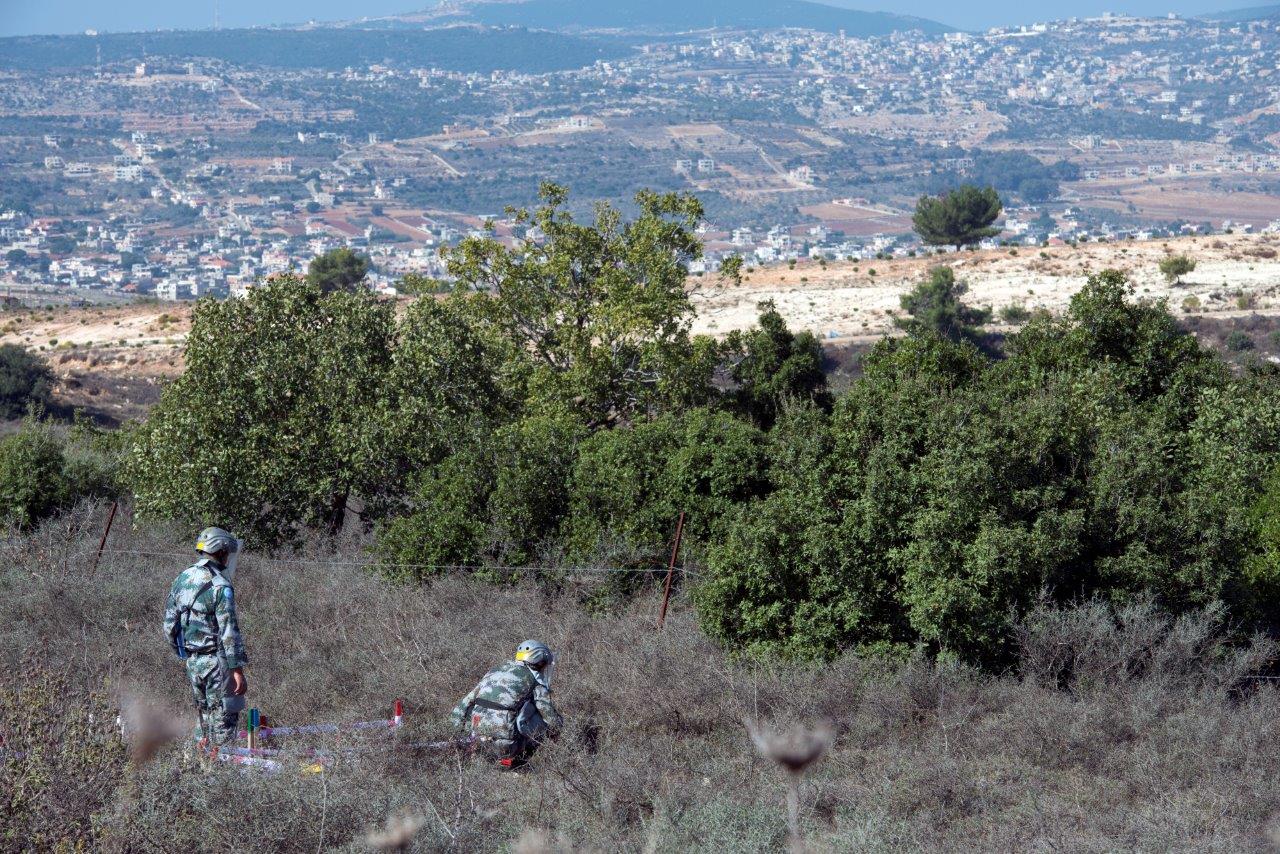 UNIFIL and UNMAS hail partnership in demining in south Lebanon | UNIFIL