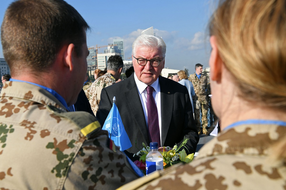 German President visits MTF ship | UNIFIL