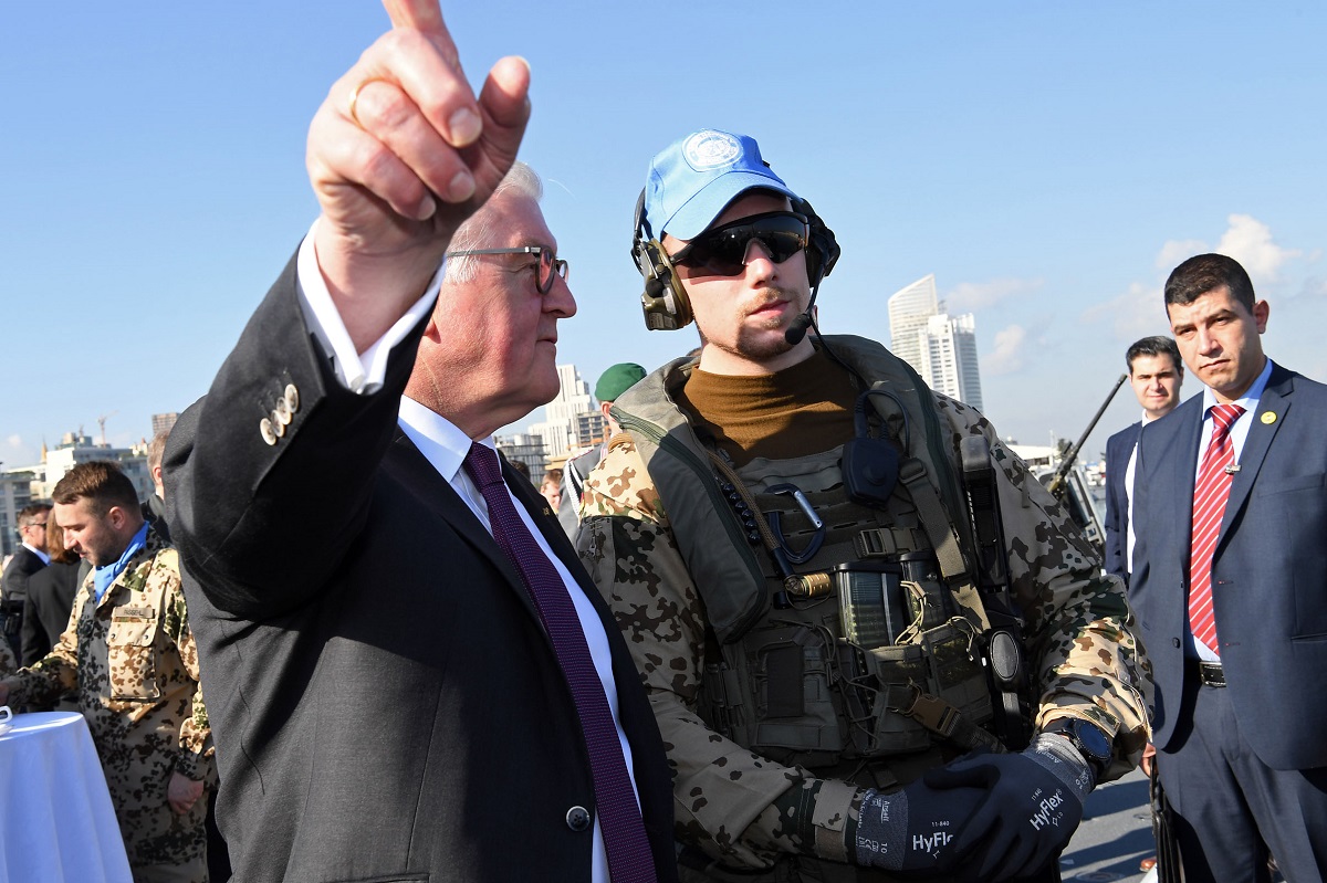 German President visits MTF ship | UNIFIL