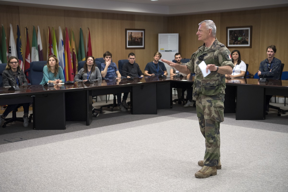 French students visit UNIFIL HQ | UNIFIL
