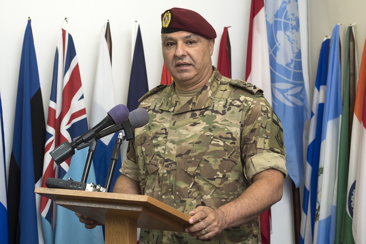 UNIFIL Head of Mission Major General Del Col hosts LAF Commander ...