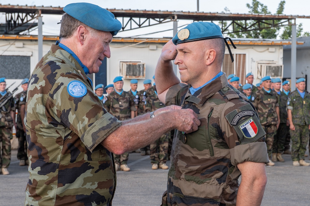 New commander of UNIFIL’s French peacekeepers takes charge | UNIFIL