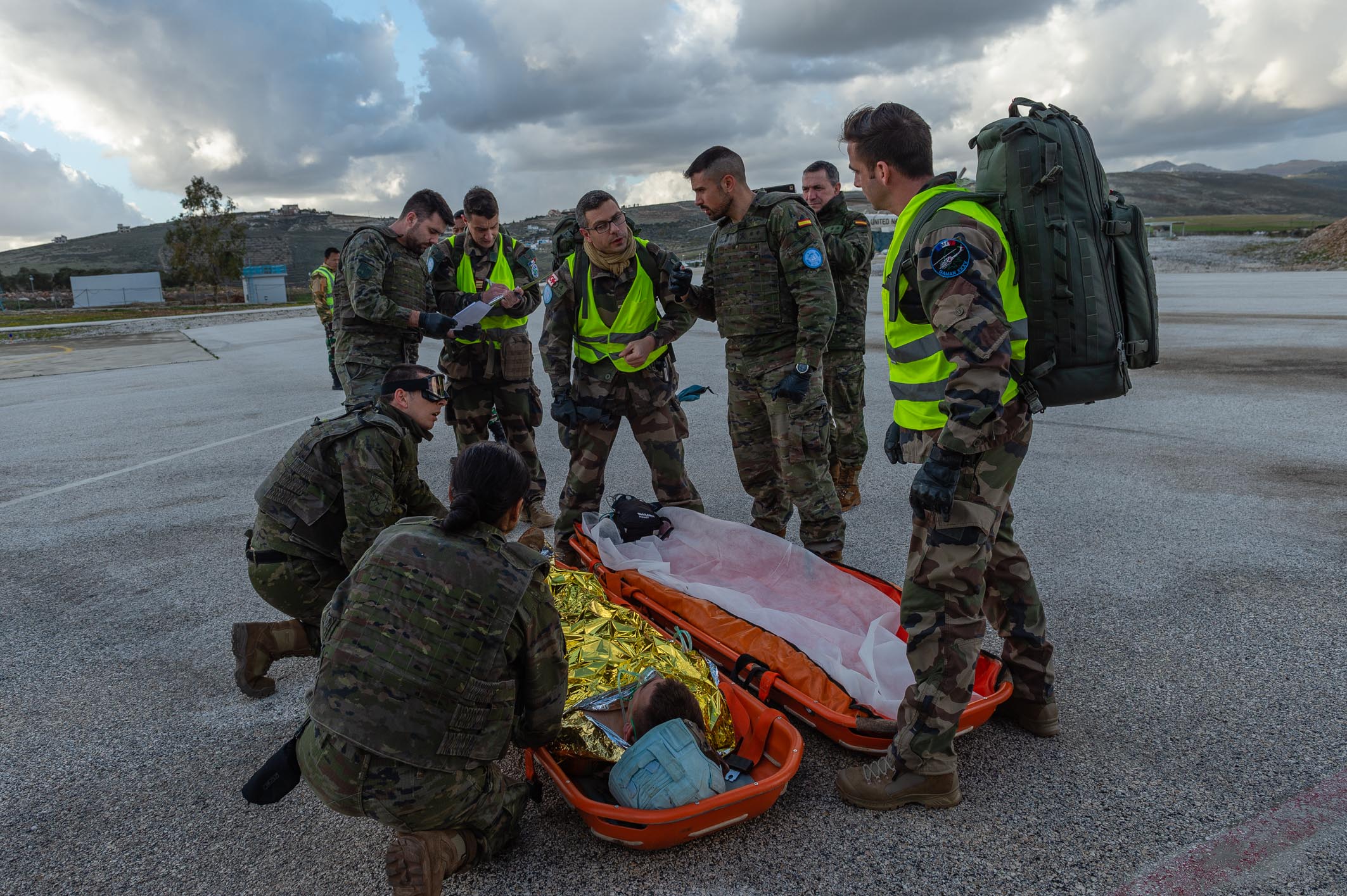 Franco-Spanish exercise to enhance combat rescue | UNIFIL
