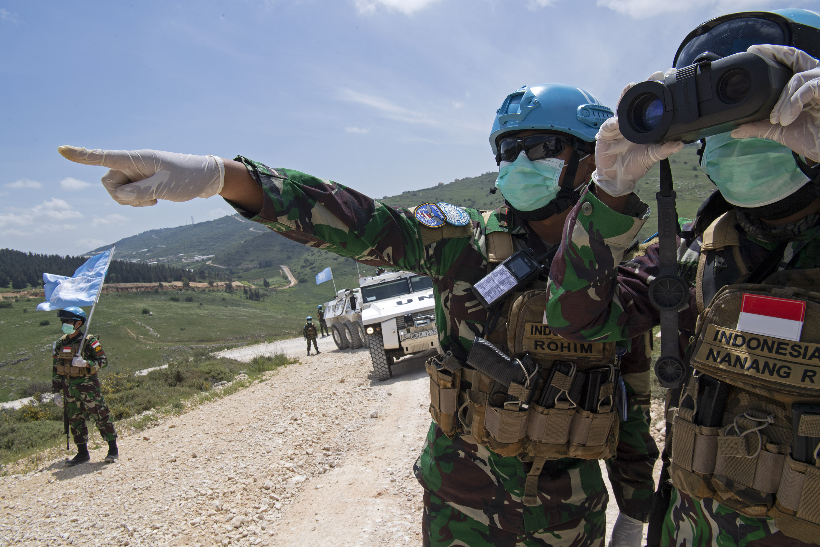 UNIFIL Indonesians peacekeepers help maintain stability along Blue Line ...