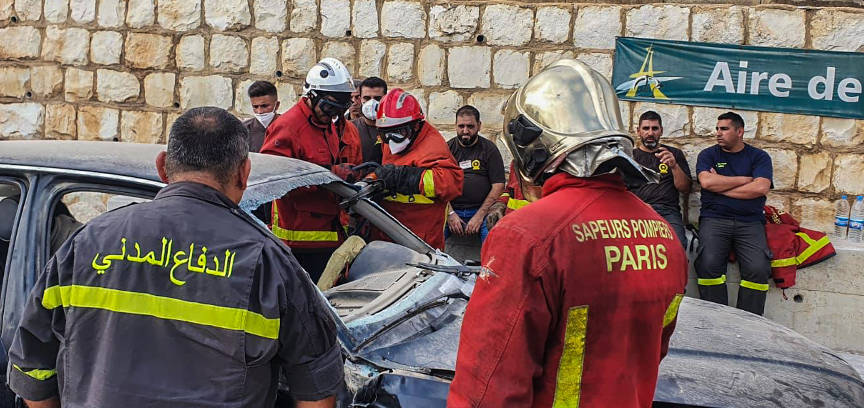 The Paris Fire Brigade in South Lebanon | UNIFIL