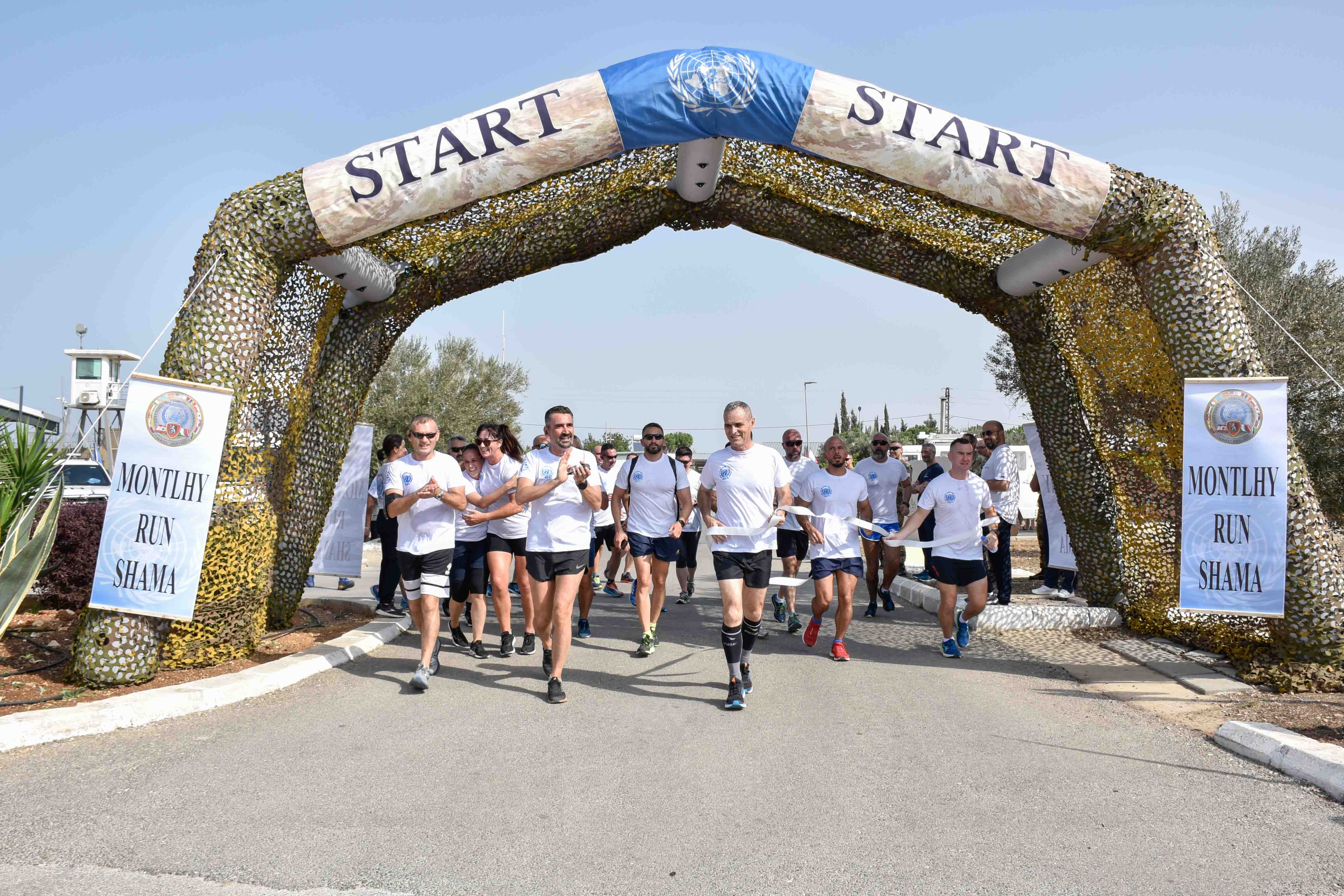 Peacekeepers Run to Help School Children | UNIFIL