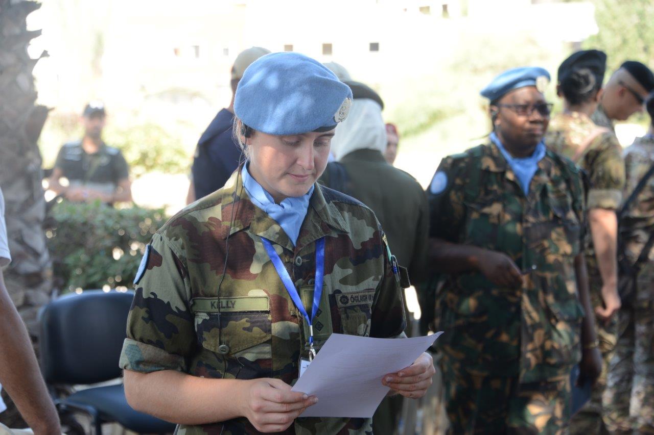 UNIFIL female peacekeepers join military officers from region in ...