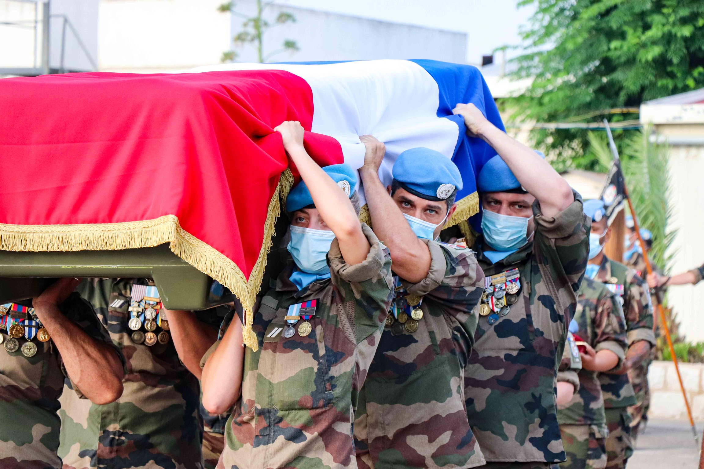 UNIFIL and LAF pay tribute to fallen French peacekeeper | UNIFIL