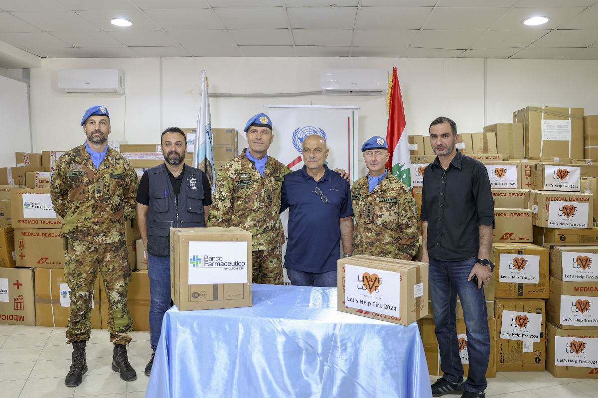 UNIFIL supports displaced families: Medical aid reaches Tyre | UNIFIL