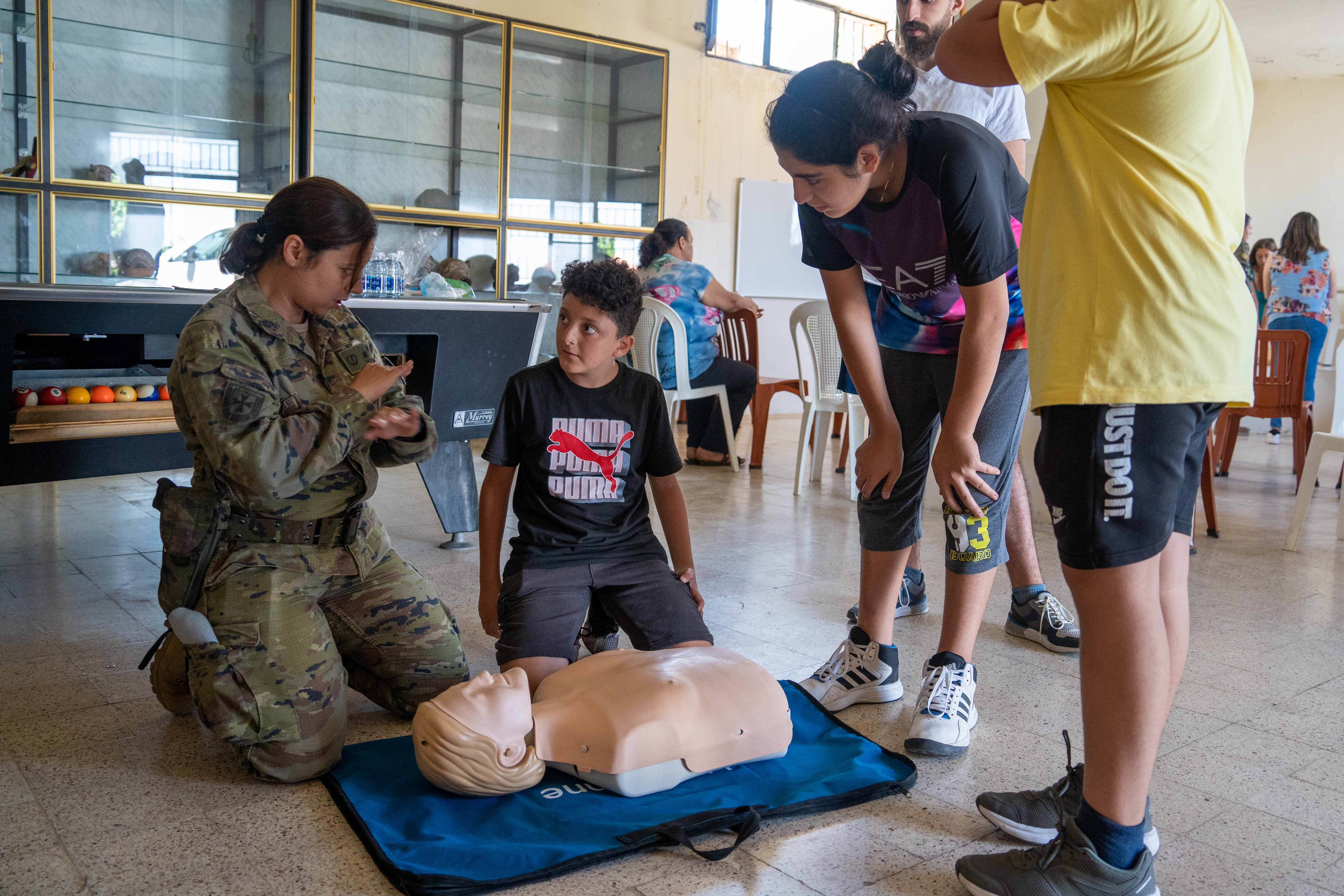 Why women participate in First Aid courses | UNIFIL