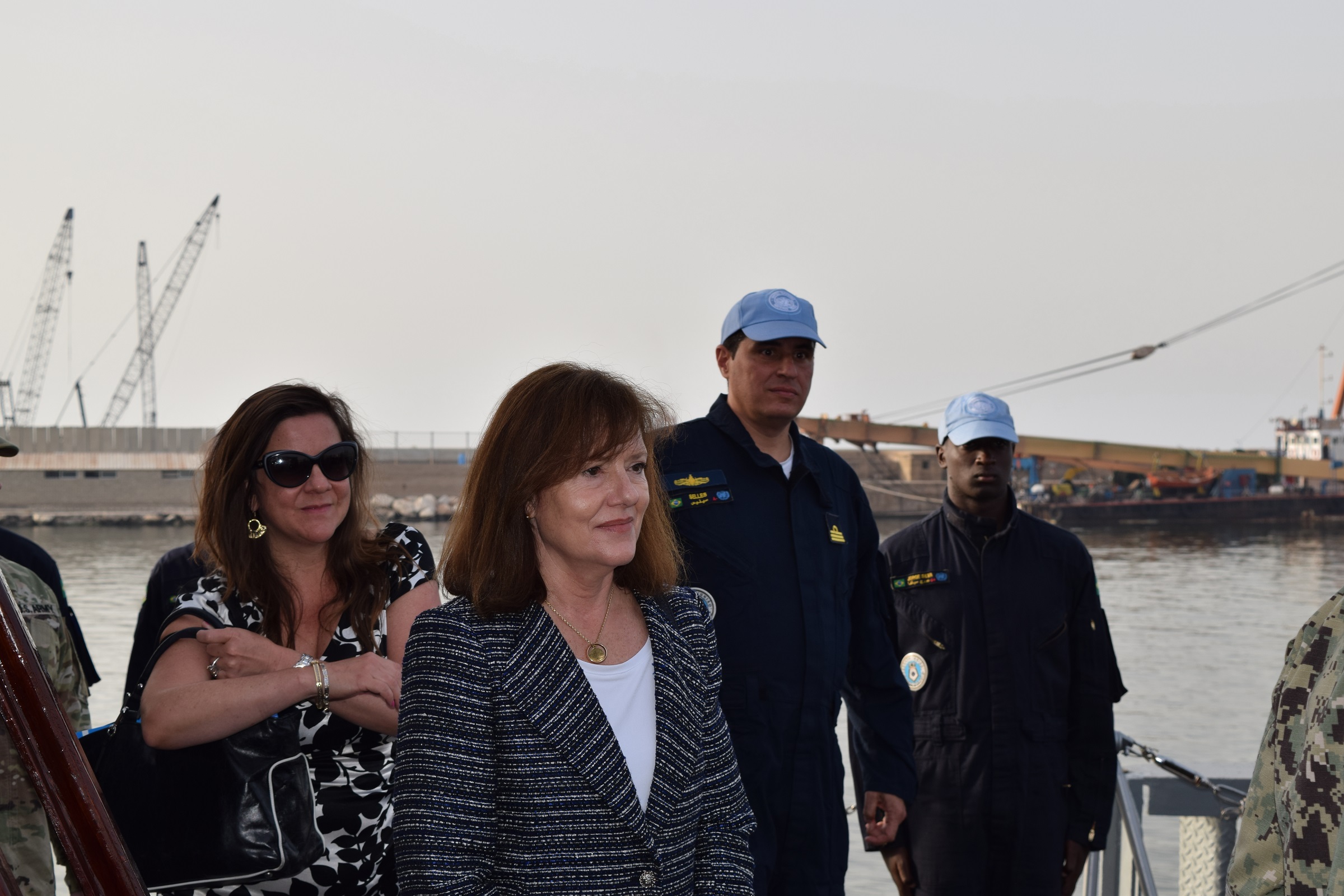 US delegation visits UNIFIL flagship | UNIFIL