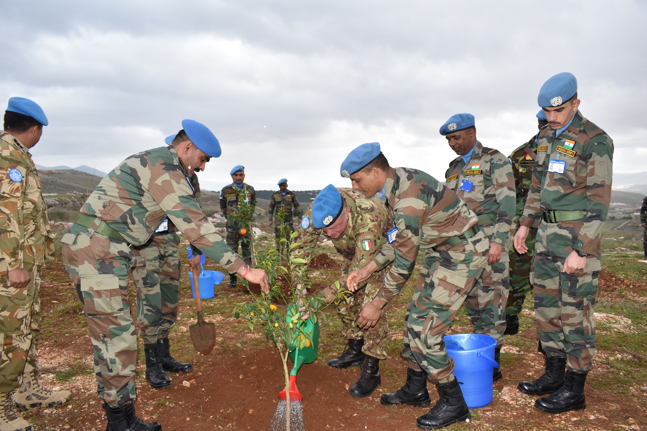 UNIFIL head starts afforestation campaign | UNIFIL