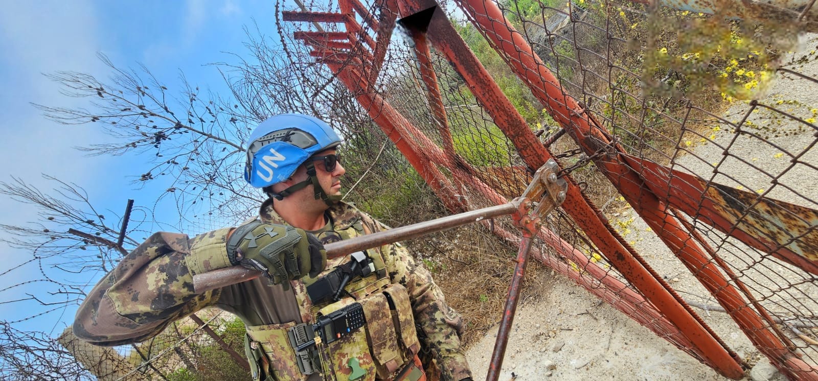 UNIFIL observation post, damaged during conflict, is operational again ...