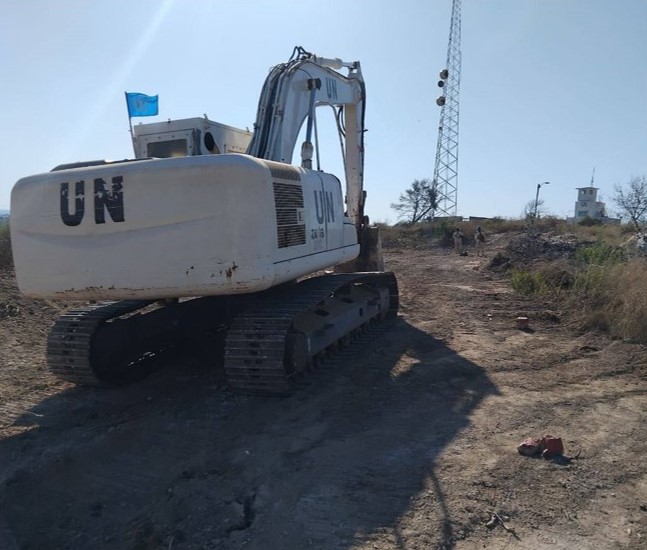 UNIFIL observation post, damaged during conflict, is operational again ...