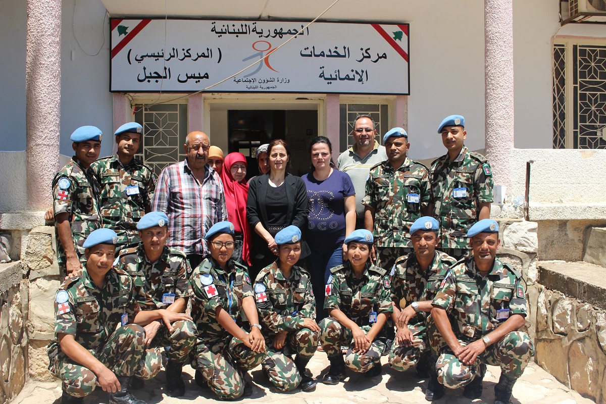 Nepalese peacekeepers organize medical camp | UNIFIL