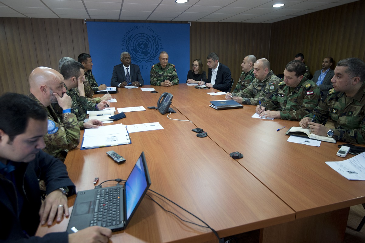LAF’s CIMIC chief visits UNIFIL headquarters | UNIFIL