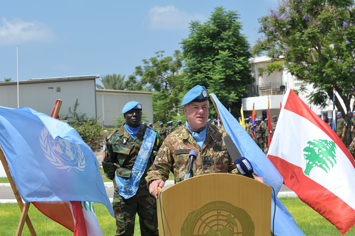 Major-General Stefano Del Col takes over command of UNIFIL | UNIFIL