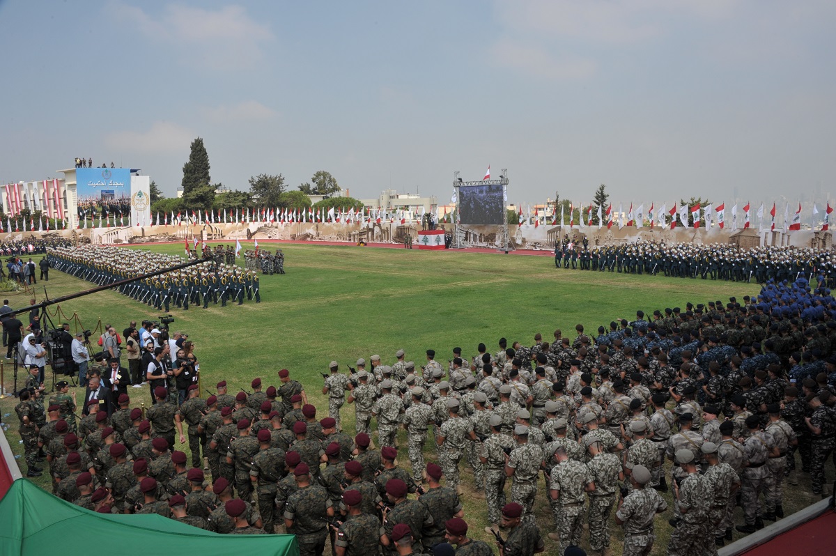 Lebanese Armed Forces celebrates 72nd Army Day | UNIFIL