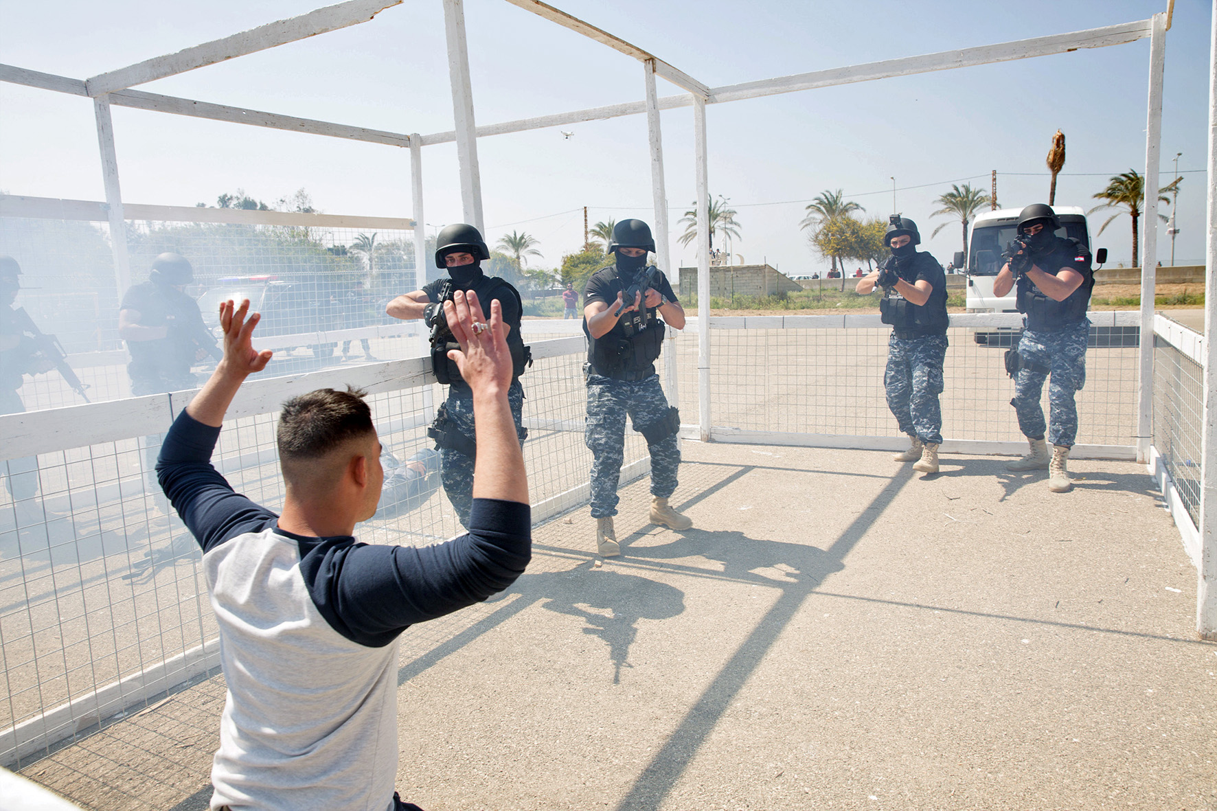 Korean peacekeepers conduct counter-terror training with Internal ...