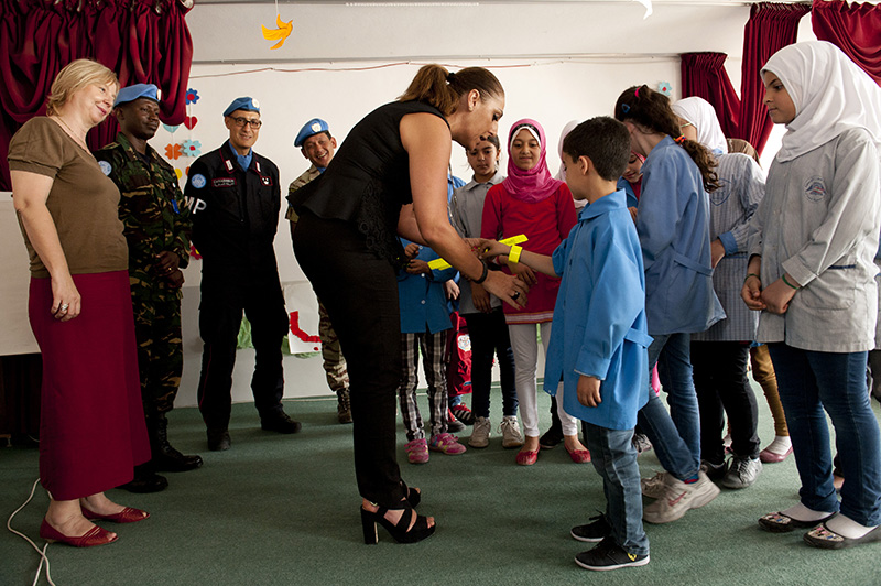 Unveiling UNIFIL’s ‘Road Safety’ poster | UNIFIL