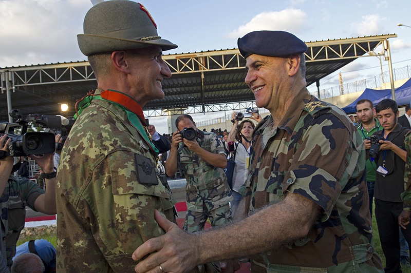 Major-General Luciano Portolano takes over Command of UNIFIL | UNIFIL