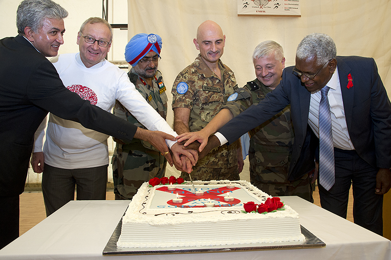 UNIFIL runs in solidarity with World AIDS Day | UNIFIL